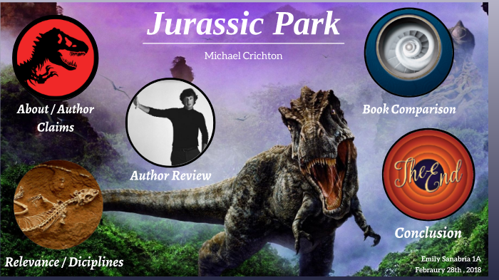 Jurassic Park Presentation by Emily Sanabria on Prezi