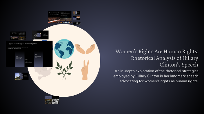 Women’s Rights Are Human Rights: Rhetorical Analysis of Hillary Clinton ...