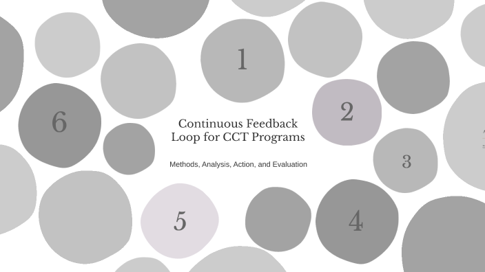Continuous Feedback Loop For Cct Programs By Debora Beatriz Passos On Prezi