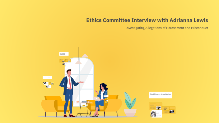 Ethics Committee Interview with Adrianna Lewis by Kevin Benta on Prezi