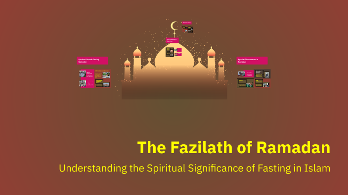 The Fazilath of Ramadan by nawaz ahmed Shaik on Prezi