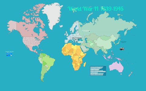World War II Map & Timeline by Denise Mutasa