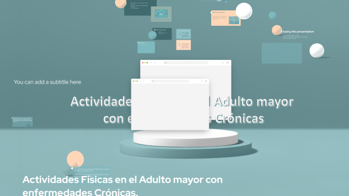 Actividades Físicas en el Adulto Mayor con Enfermedades Crónicas by ...