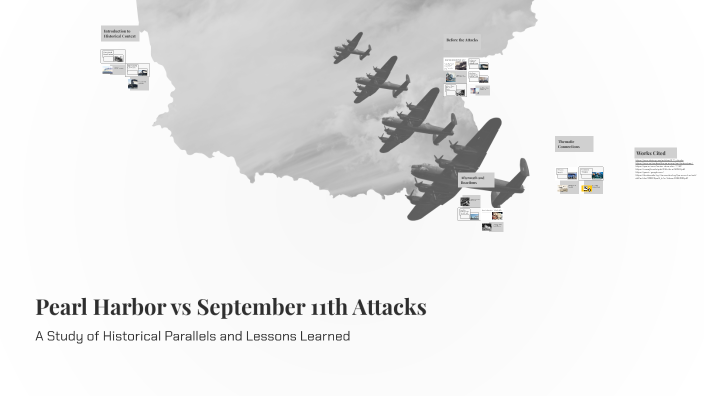 How the Bombing of Pearl Harbor and the Attacks of September 11th ...