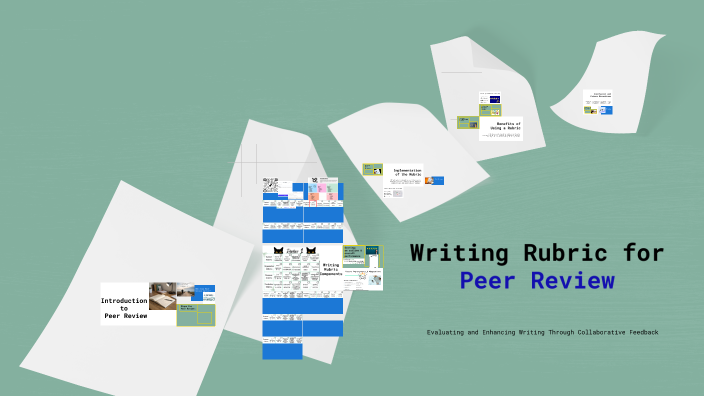 Writing Rubric for Peer Review by 張瓊文 SW on Prezi