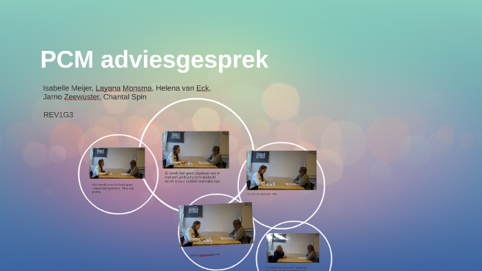 Hier wordt er ontzettend goed oogcontact gemaakt. Dit is erg by ...