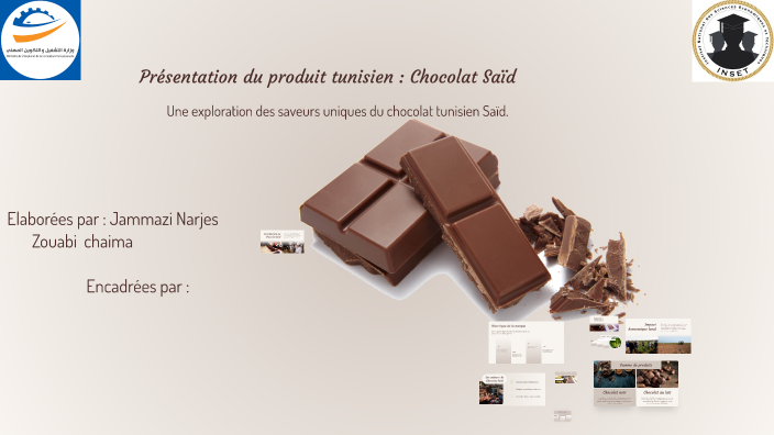 Présentation du produit tunisien : Chocolat Saïd by Narjes Jammazi on Prezi
