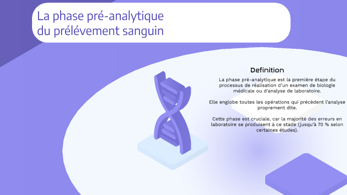 la phase pre analytique by hadjer meriem on Prezi