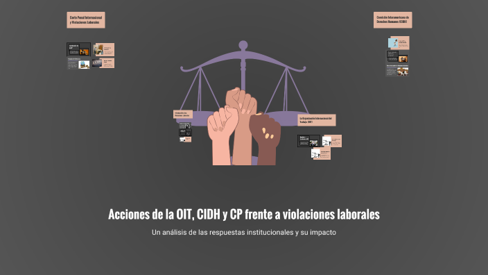 Acciones de la OIT, CIDH y CP frente a violaciones laborales by Cesar Augusto Bermudez Sanchez ...