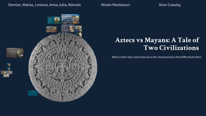 Aztecs vs Mayans: A Tale of Two Civilizations by Matias Bautista on Prezi