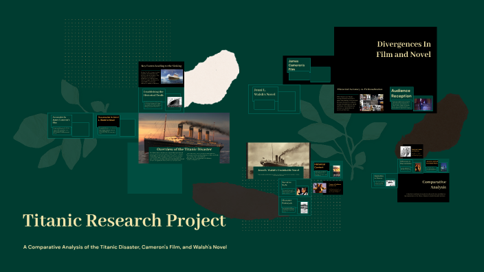 Titanic Research Project by Joclyn Herring on Prezi