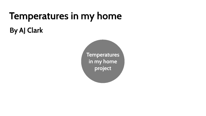 Temperature Project by Alexander Clark on Prezi