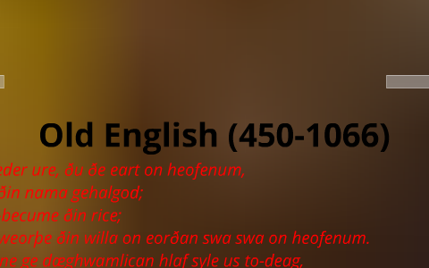 Anglo Saxon Notes and Types of English by Brian Domokos on Prezi