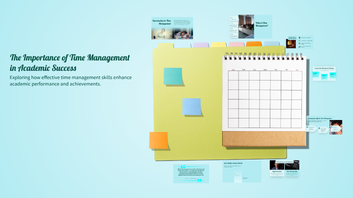 The Importance of Time Management in Academic Success by Viktor ...