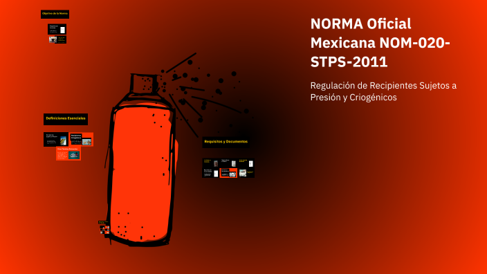 NORMA Oficial Mexicana NOM-020-STPS-2011 by Francisco J. Sandoval ...