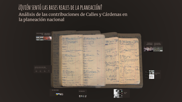 ¿Quién sentó las bases reales de la planeación? by YAMILE CARRILLO ...