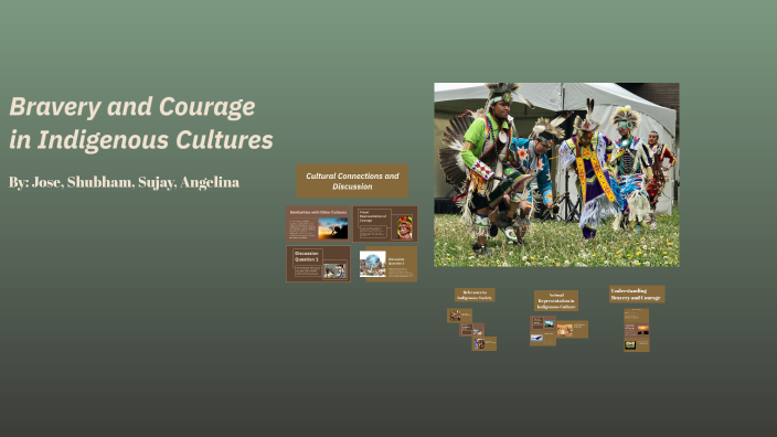 Bravery and Courage in Indigenous Cultures by SP - 11ZZ 753690 ...