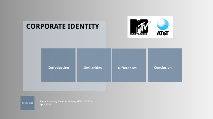 Corporate Identity - MTV and AT&T by Heather Harvey on Prezi