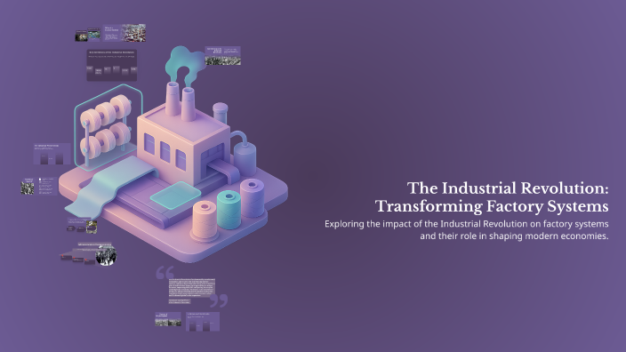 The Industrial Revolution: Transforming Factory Systems by conor rowden ...