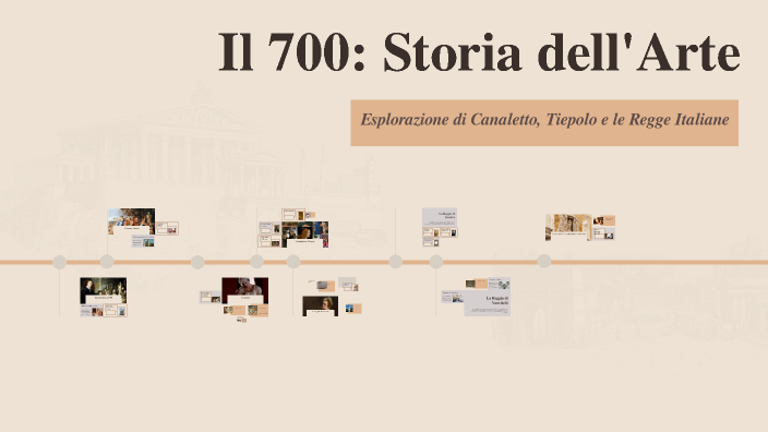 Il 700: Storia dell'Arte by attilio bambacaro on Prezi