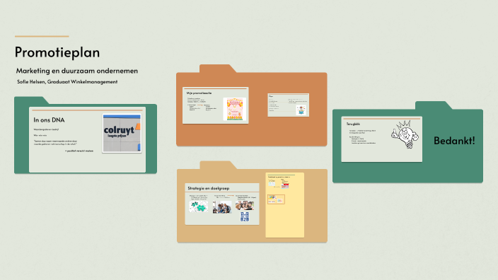 Promotieplan by Sofie Helsen on Prezi