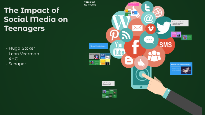 The Impact of Social Media on Teenagers by Hugo Stoker on Prezi