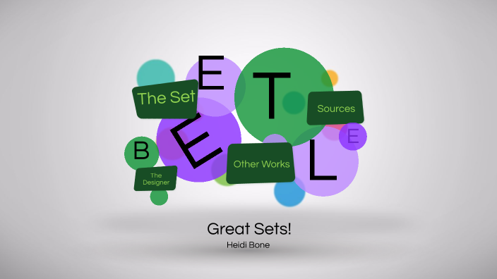 Great Sets by Heidi on Prezi