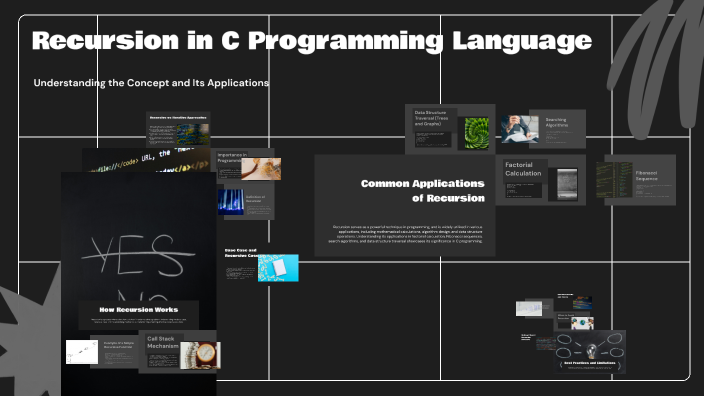 Recursion in C Programming Language by Hardik Singh on Prezi