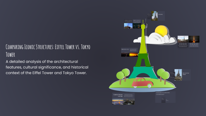 Comparing Iconic Structures: Eiffel Tower vs. Tokyo Tower by Jezz ...