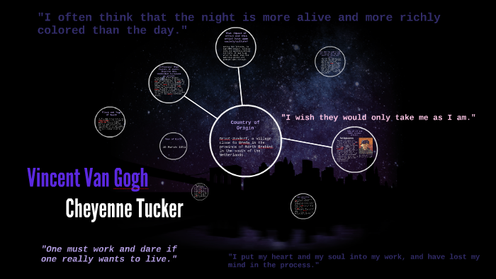 Vincent Van Gogh by Cheyenne Meeks on Prezi