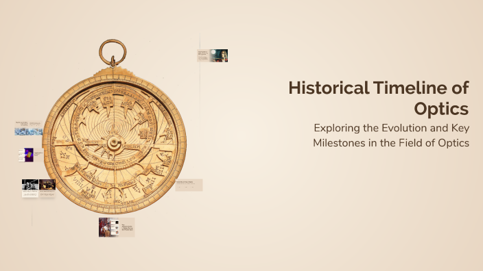Historical Timeline of Optics by Lisbeth CADEOT on Prezi