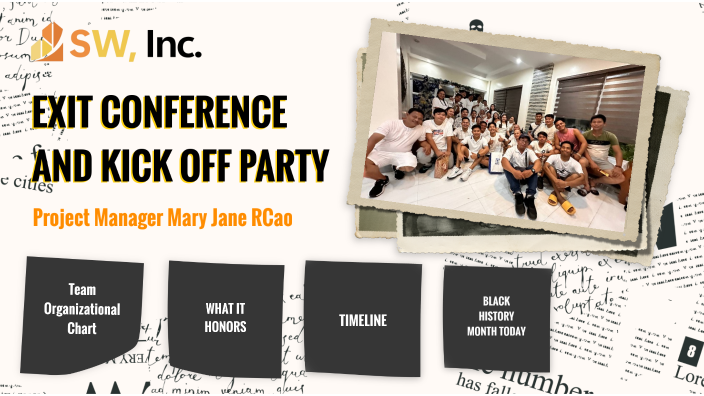 Exit Conference 2024 by John Paul Ticatic on Prezi