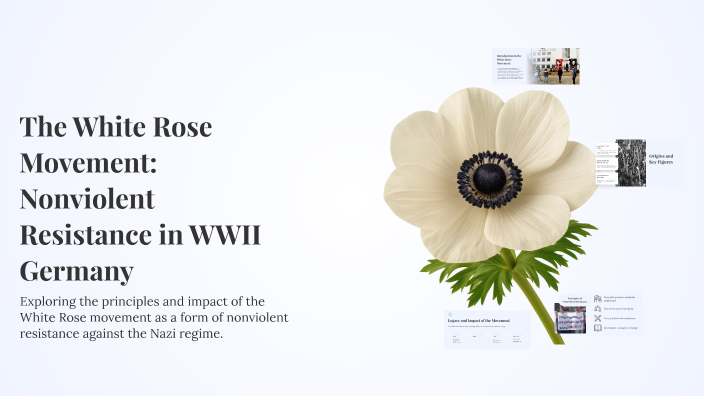 The White Rose Movement: Nonviolent Resistance in WWII Germany by ...