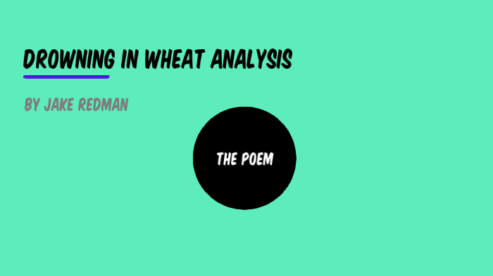 Drowning in wheat analysis by Jacob Redman on Prezi
