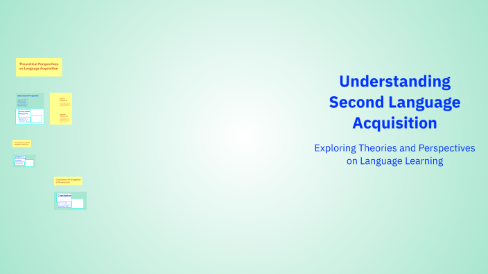 Understanding Second Language Acquisition by Abdullah Namuzade on Prezi
