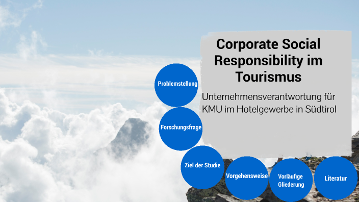 CSR in hospitality by Friedrich Dellago on Prezi