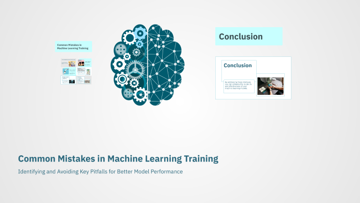 Common Mistakes in Machine Learning Training by Himanshu Lal on Prezi
