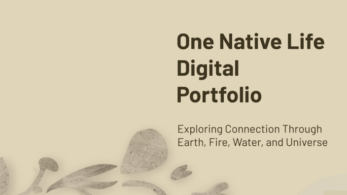 One Native Life Digital Portfolio by Mahdy Fouani on Prezi