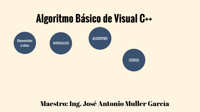 Algoritmo Básico en Visual C++ by José Antonio Muller Garcia on Prezi