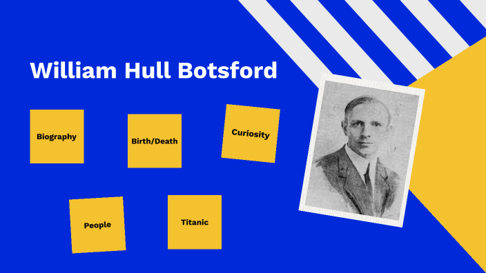 Biography of William Hull Botsford by Keaton Pike on Prezi