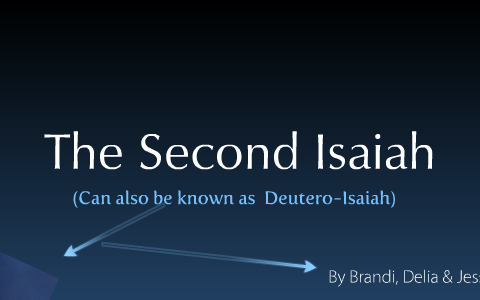 The Second Isaiah by Brandi Perez on Prezi