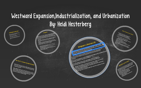 Westward Expansion, Industrialization, and Urbanization by on Prezi