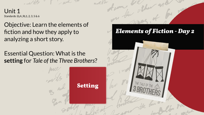 Elements of Fiction - Setting by Tiffany Solod on Prezi