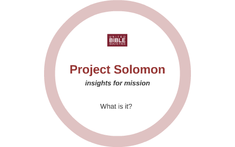 Project Solomon by Mark Cook on Prezi