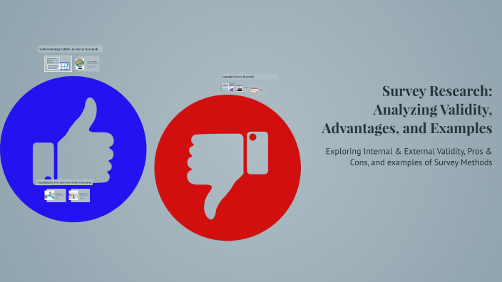 Survey Research: Analyzing Validity, Advantages, and Examples by ...