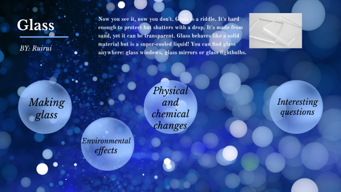 Glass 🙃 by Ruihan Ma on Prezi