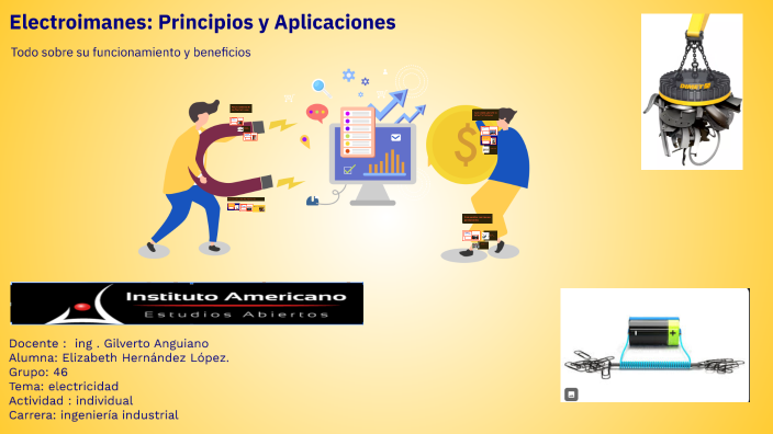Electroimanes: Principios y Aplicaciones by Elizabeth Hernandez on Prezi
