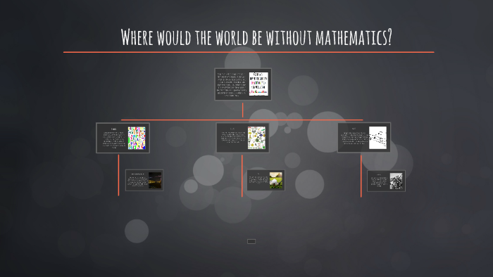 Where would the world be without mathematics? by Kimmy nel on Prezi