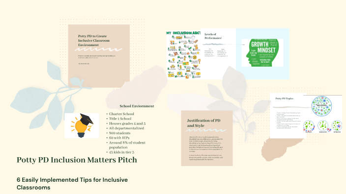 Potty PD Inclusion Matters Pitch by Grace Brooks on Prezi