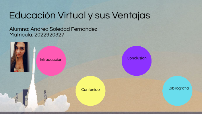 Educación Virtual y sus Ventajas. by Andrea Soledad Fernandez on Prezi